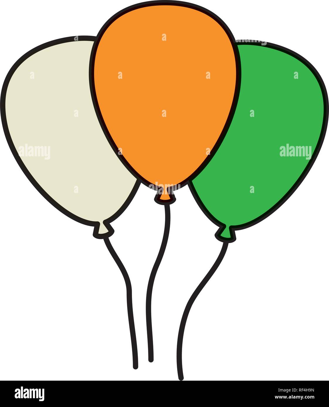 Balloons Helium Floating Icon Stock Vector Image And Art Alamy