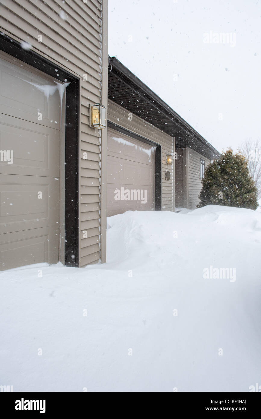 White house after snowstorm hi-res stock photography and images - Alamy