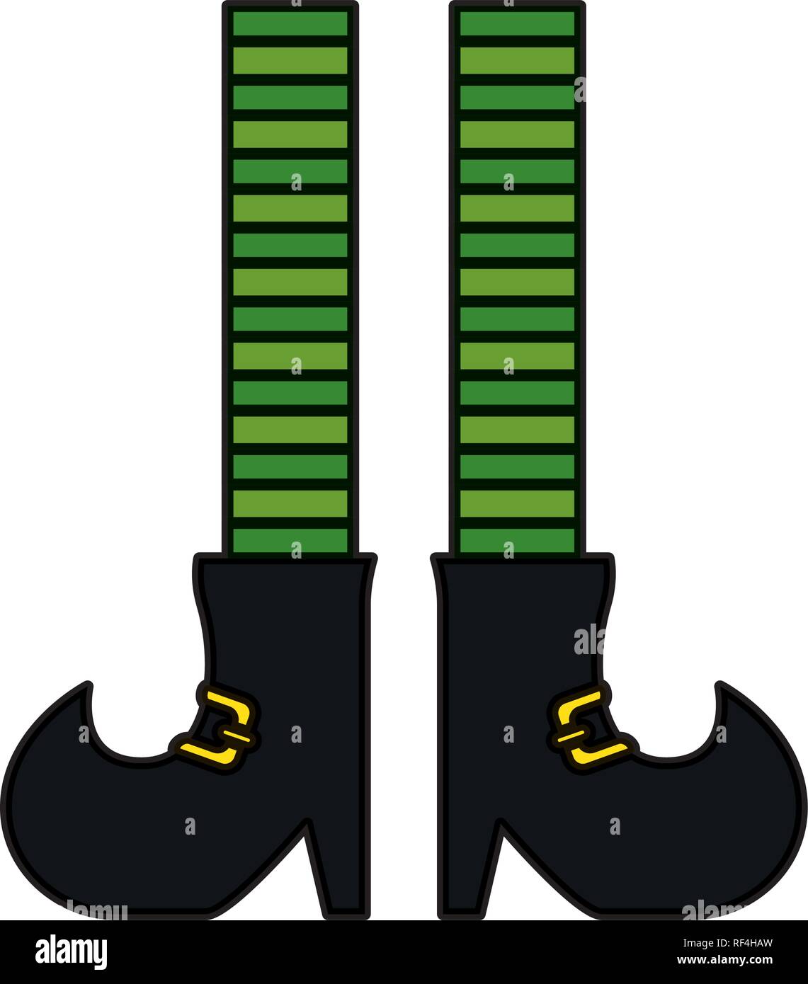 st patricks day legs elf Stock Vector Image & Art - Alamy