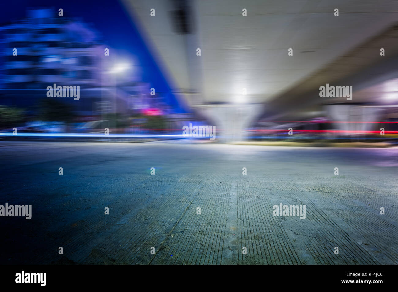 freeway with sky background Stock Photo - Alamy