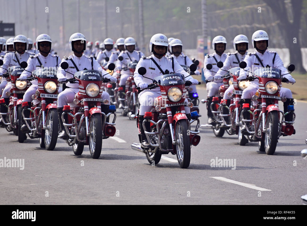 Indian traffic police hi-res stock photography and images - Alamy