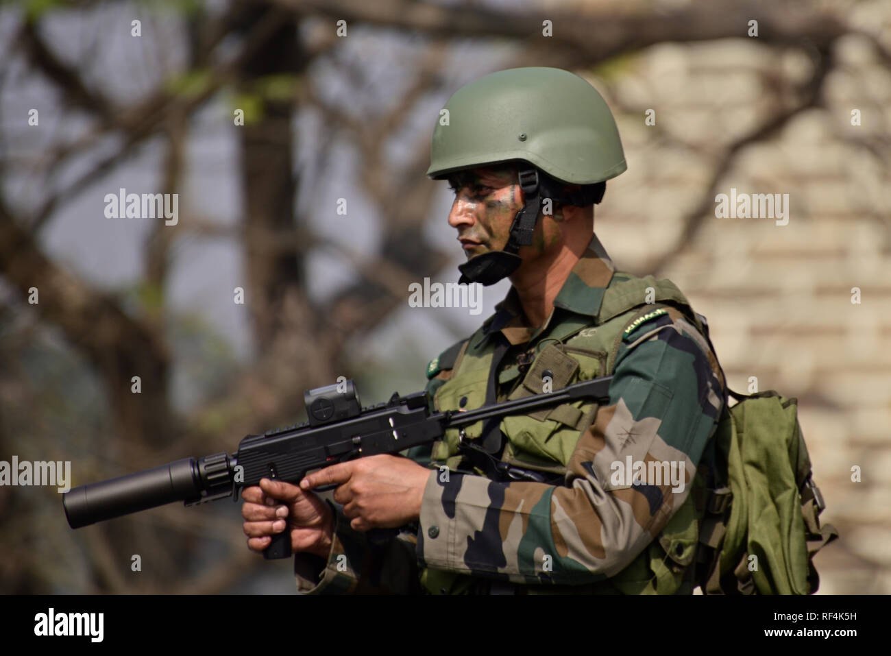 Indian army practice their parade hi-res stock photography and images ...