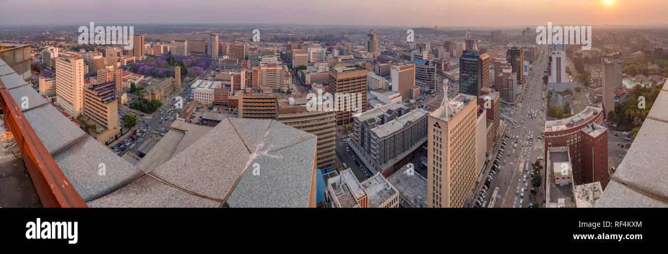 Harare city panoramic view hi-res stock photography and images - Alamy