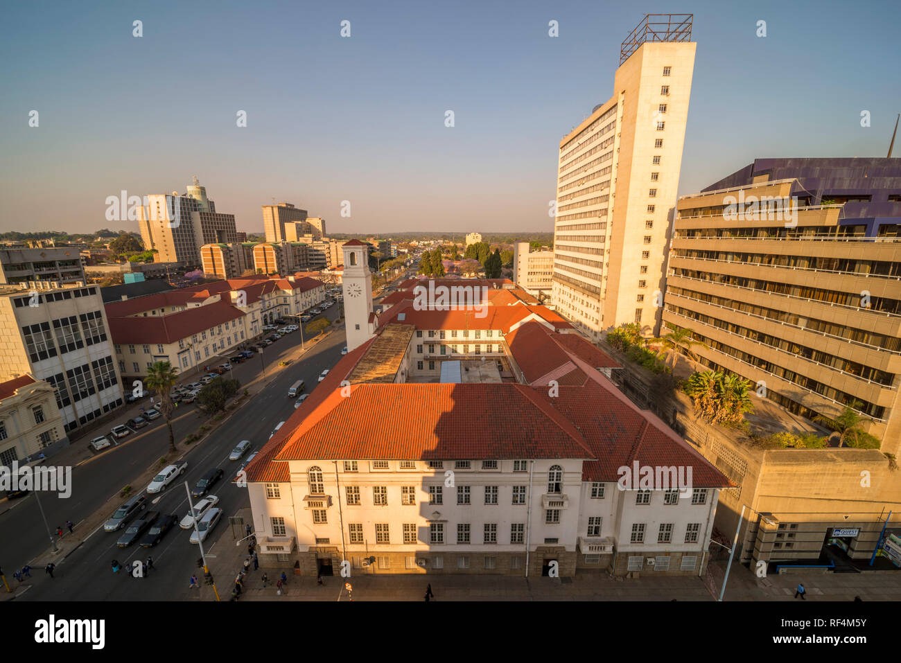 Harare CBD, Zimbabwe Stock Photo - Alamy