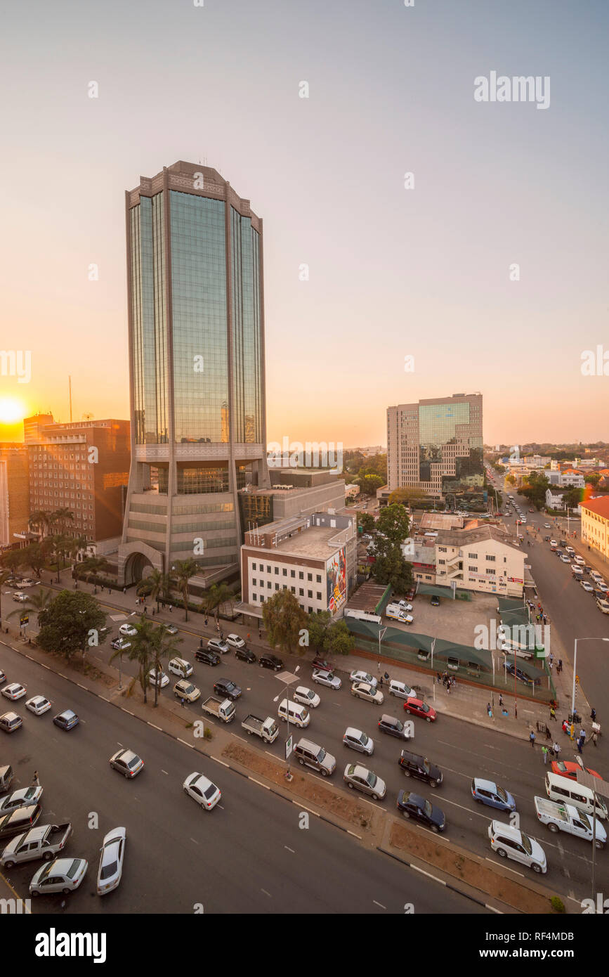 A view of Zimbabwe's Reserve Bank Stock Photo - Alamy