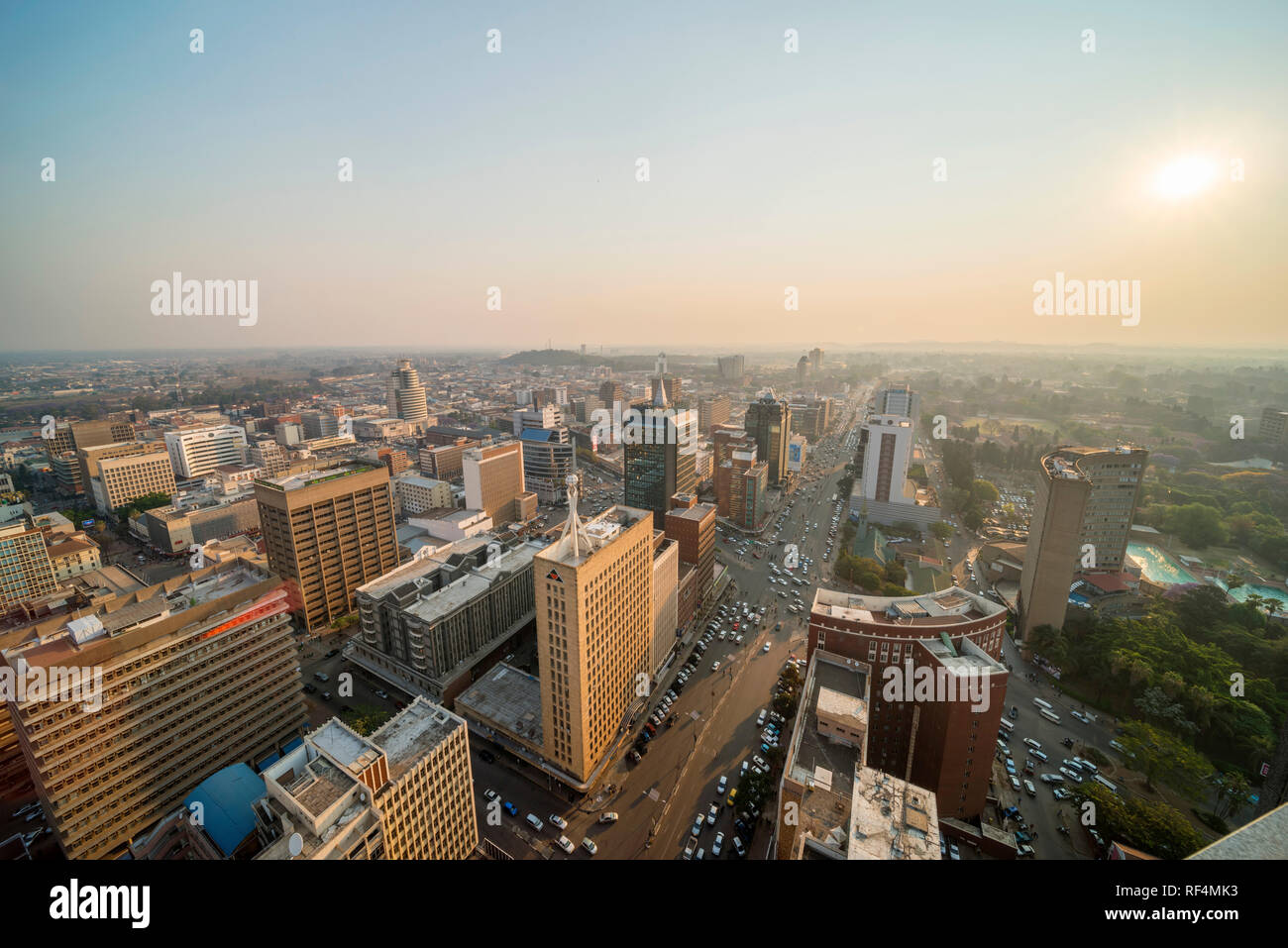 Buildings cbd harare zimbabwe hi-res stock photography and images - Alamy