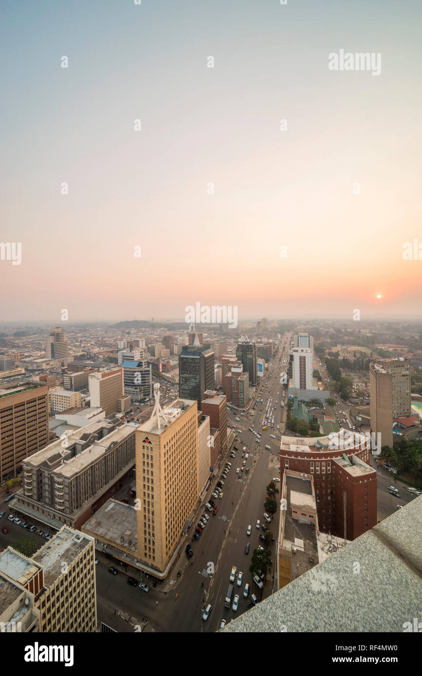 Buildings cbd harare zimbabwe hi-res stock photography and images - Alamy