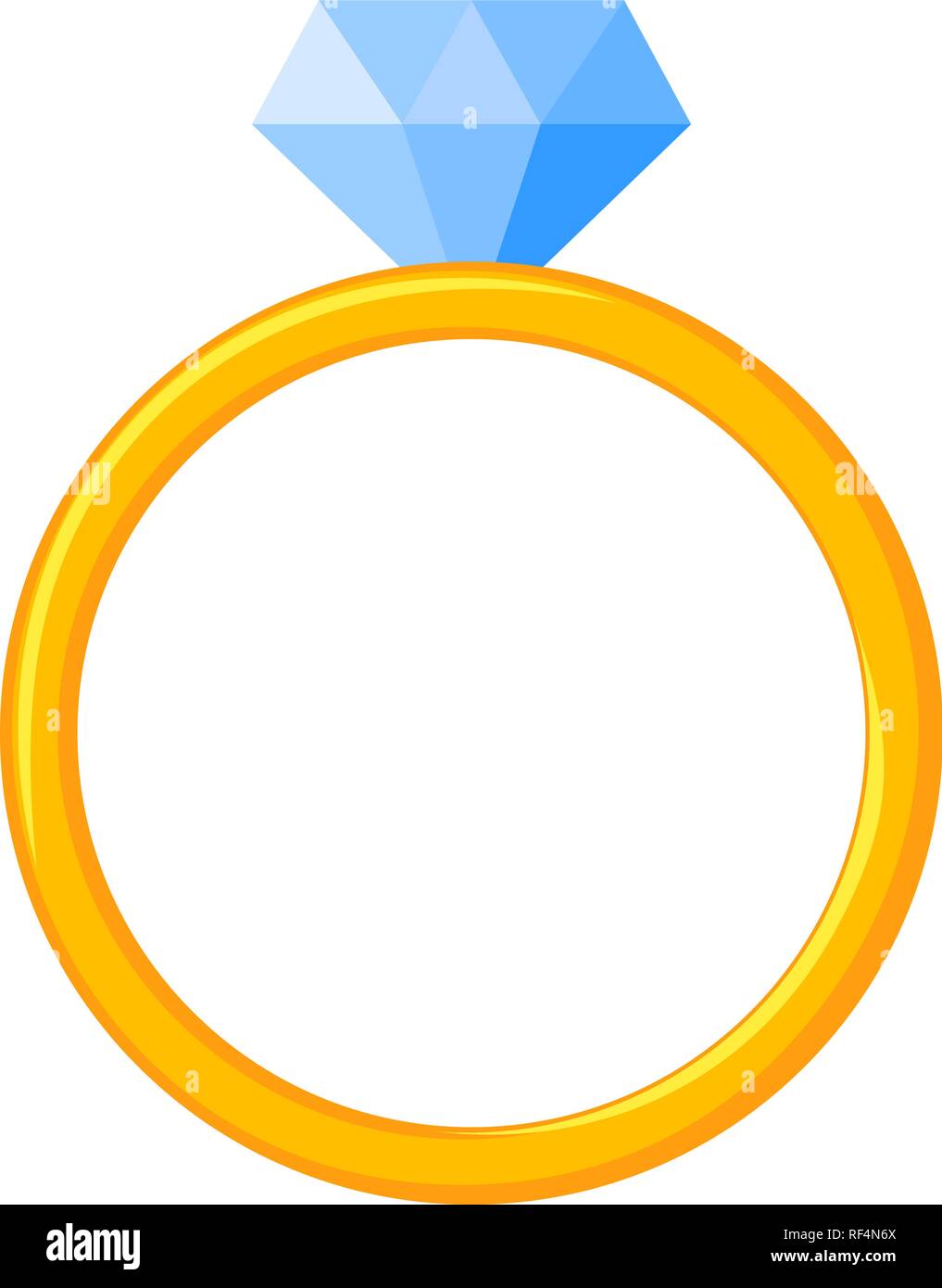 Colorful cartoon diamond ring Stock Vector Image & Art - Alamy