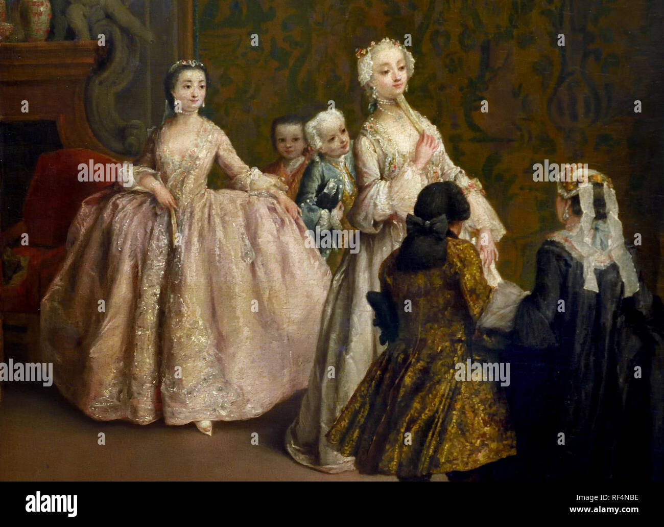 The presentation 1740 by Pietro LONGHI Venice 1702 - Venice 1785 Italy ...