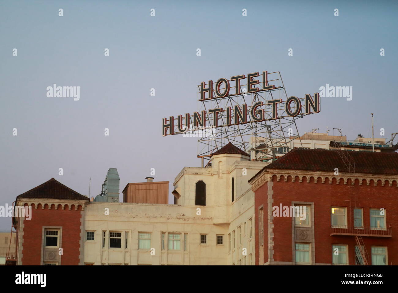 Huntington hotel san francisco hi-res stock photography and images - Alamy