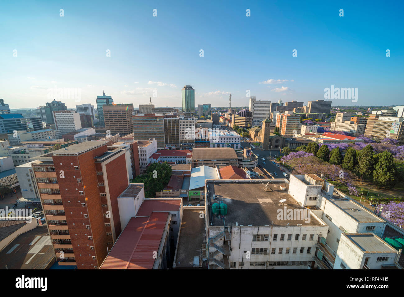 Buildings cbd harare zimbabwe hi-res stock photography and images - Alamy