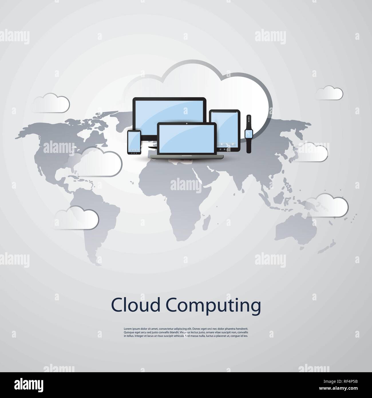 Global Cloud Computing, Telecommunication Concept Design with Mobile ...