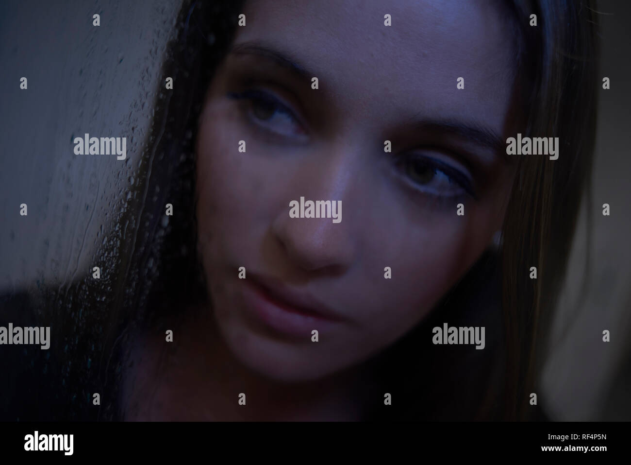 Sad eye drops hi-res stock photography and images - Alamy