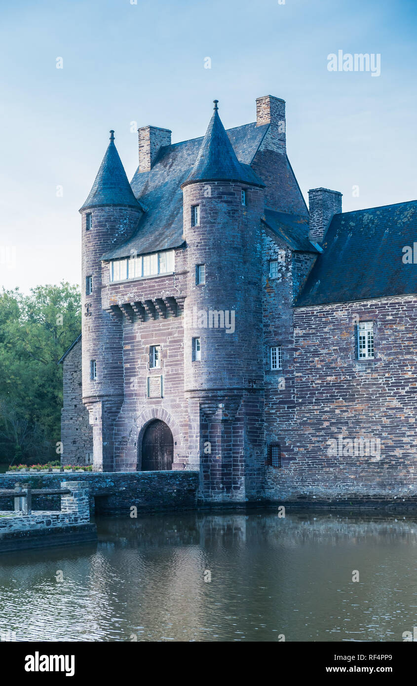 Chateau de trecesson castle hi-res stock photography and images - Alamy