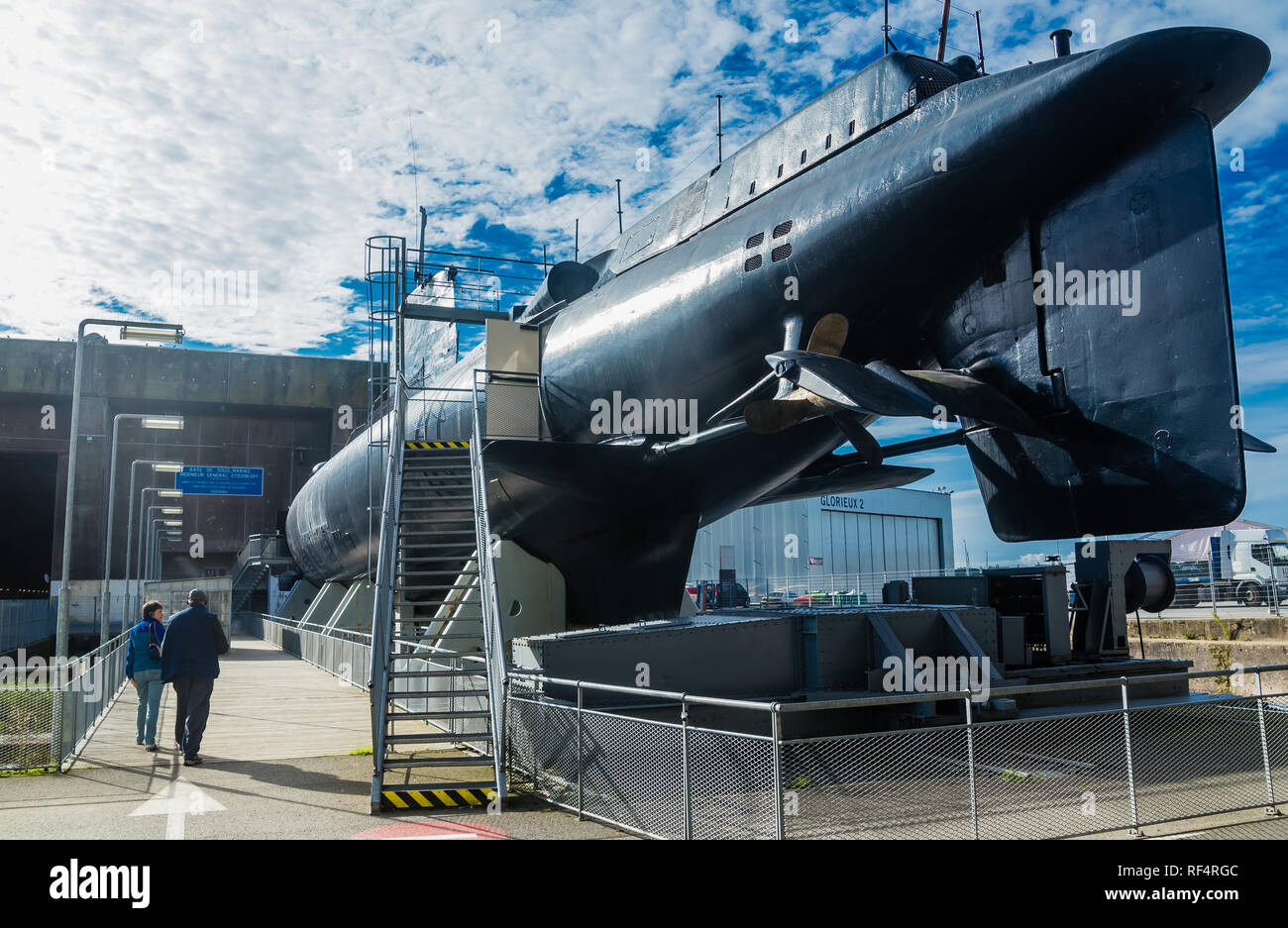 Lorient submarine hi-res stock photography and images - Alamy