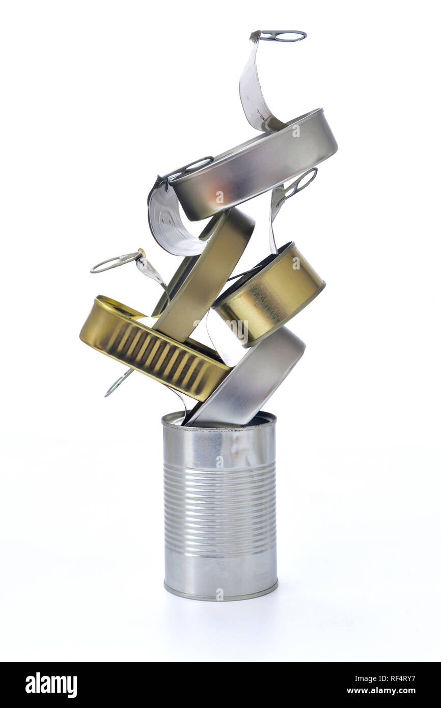 Stack of cans pyramid hi-res stock photography and images - Alamy