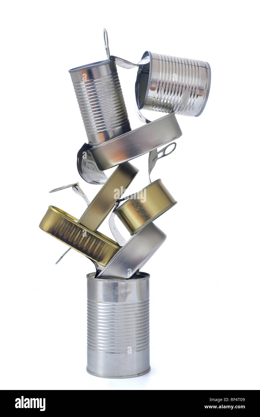 Stack of cans pyramid hi-res stock photography and images - Alamy
