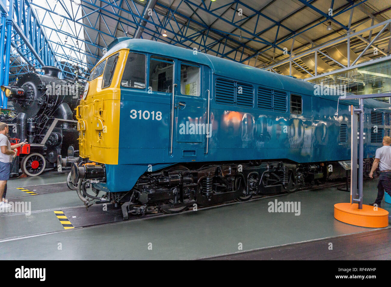 31018, Class 31 type 2 diesel locomotive, National railway museum ...