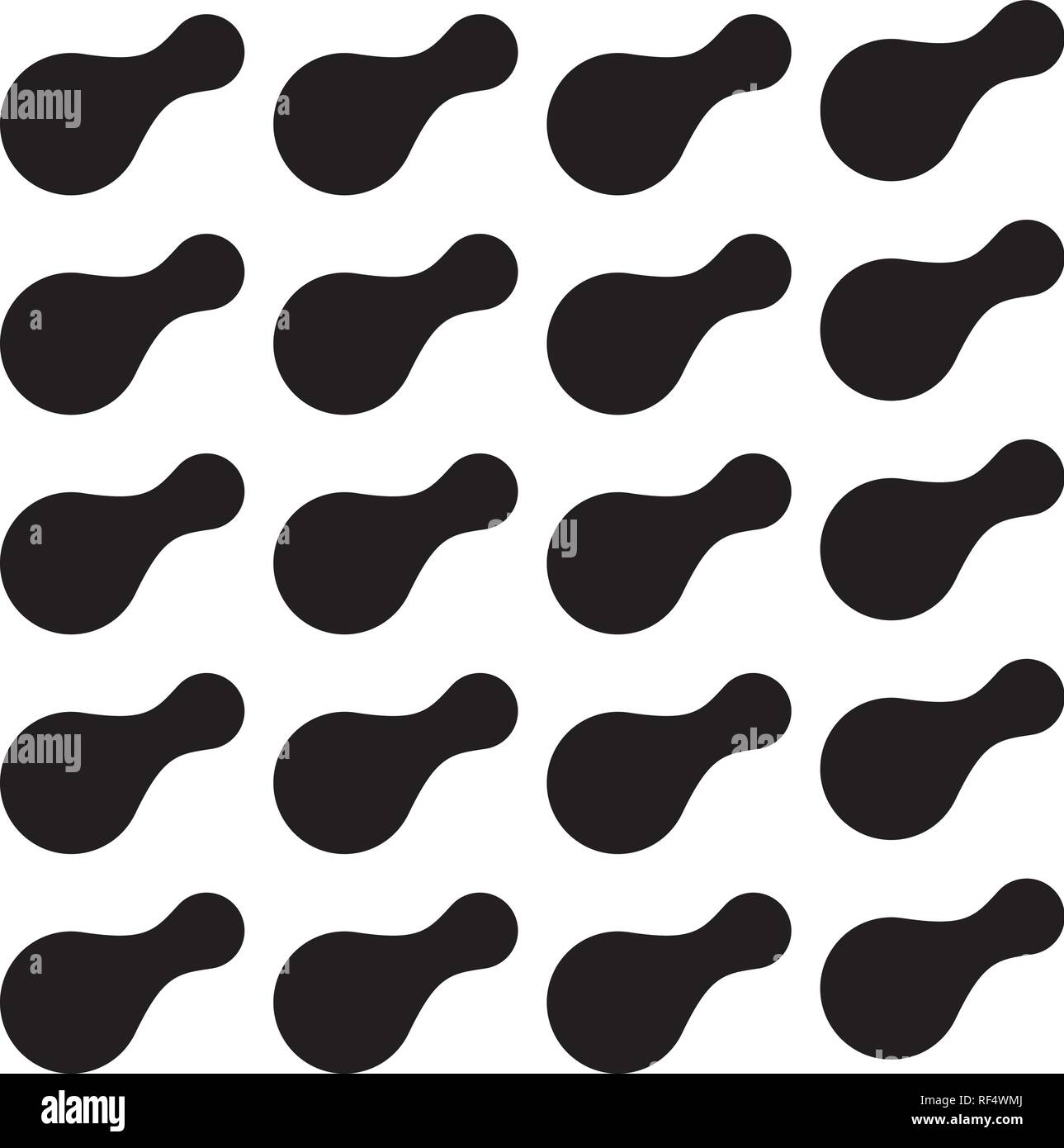 Black abstract texture with dashes or ink blobs. Simple angle geometric ...