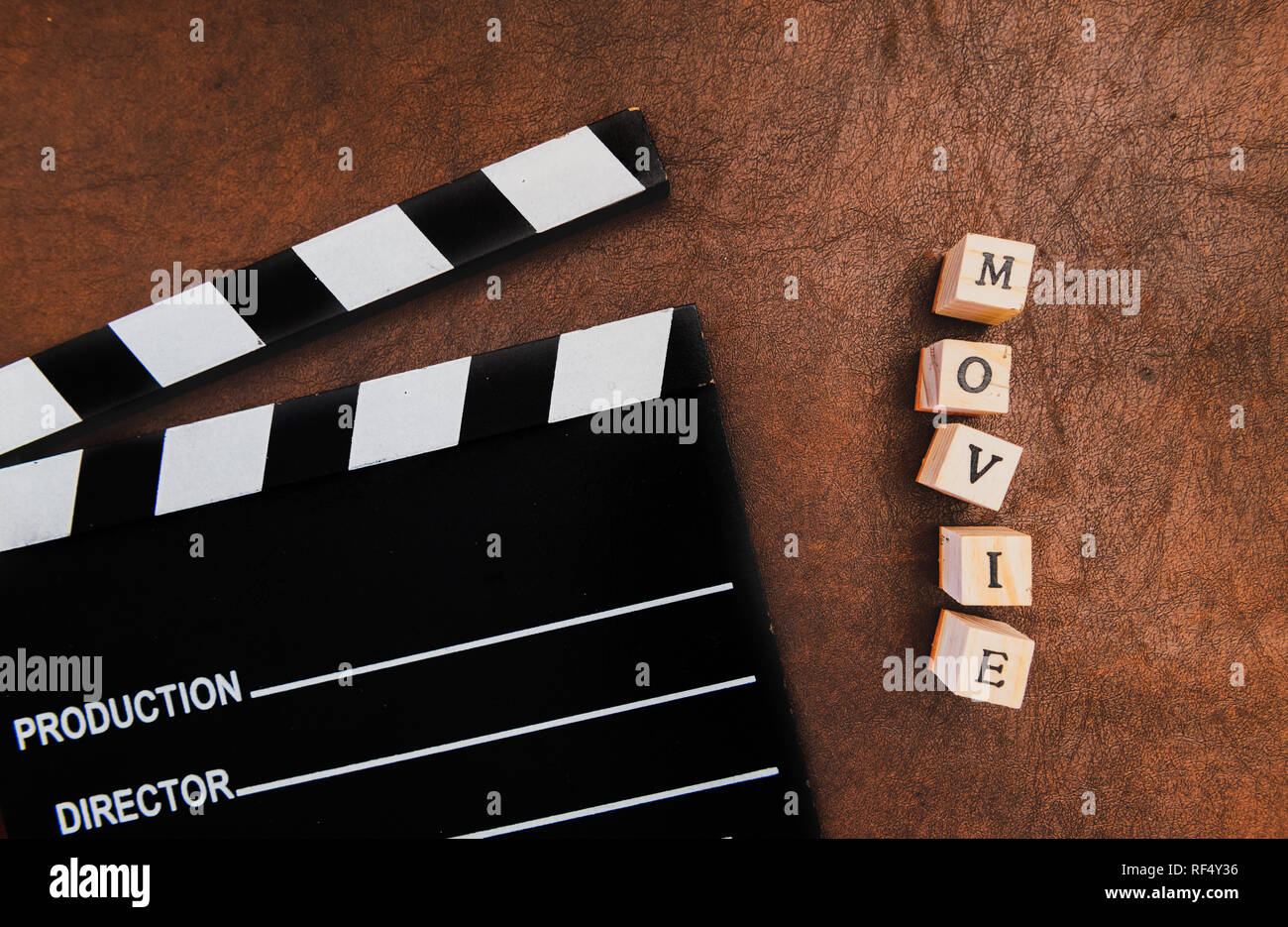 Cinema letters hi-res stock photography and images - Alamy