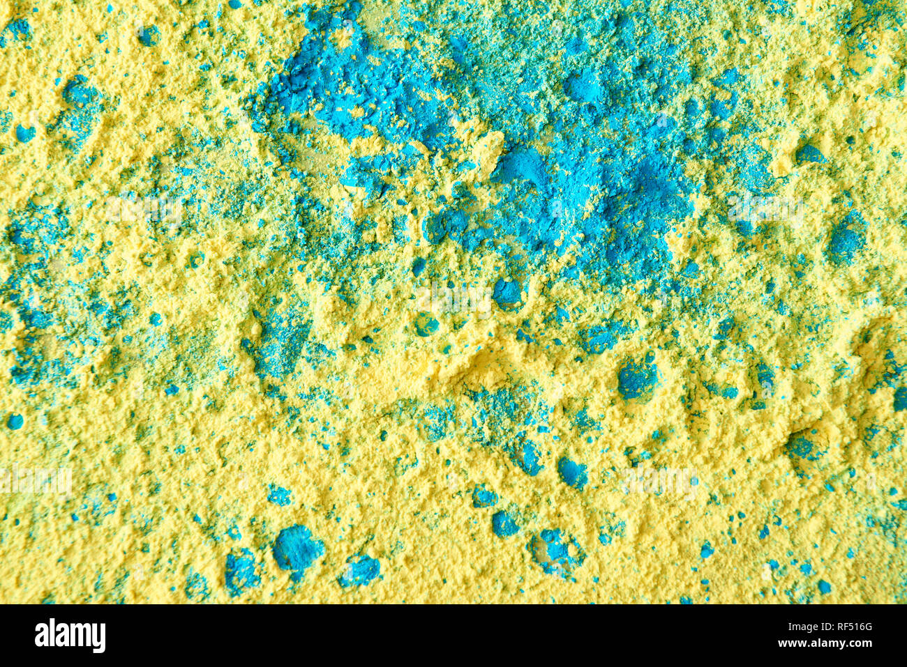 Yellow and green indian powder paints hi-res stock photography and ...