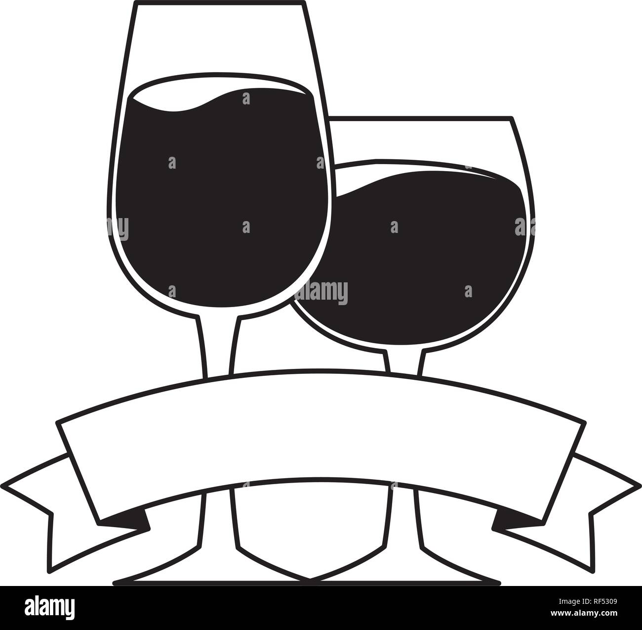 Fragile cups Stock Vector Images - Alamy