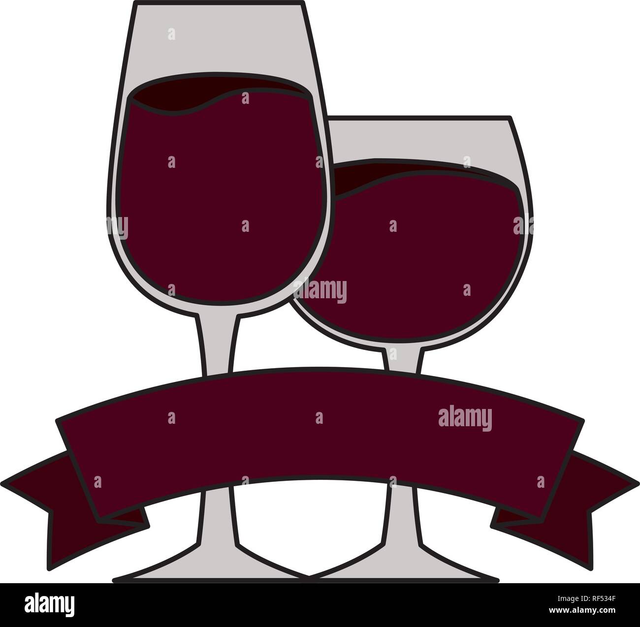 Fragile cups Stock Vector Images - Alamy