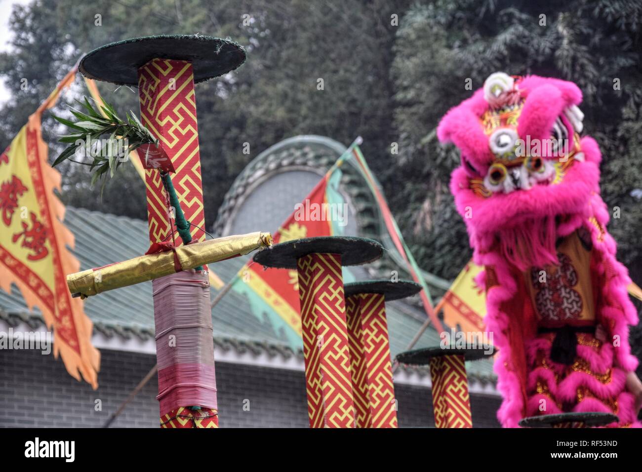 Lion Dance is a form of traditional dance in Chinese culture in which ...