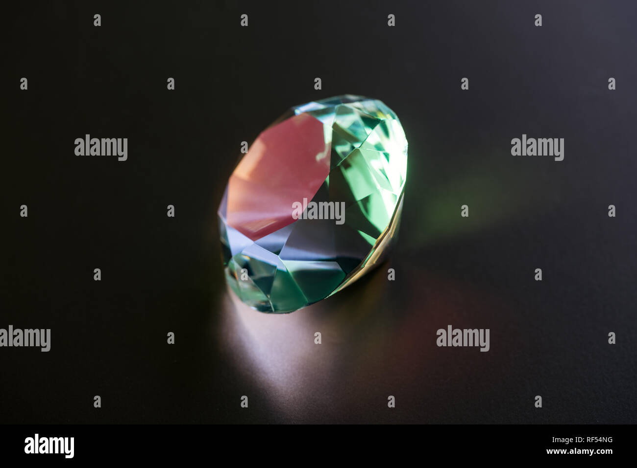 Sparkling diamond on bright background hi-res stock photography and ...