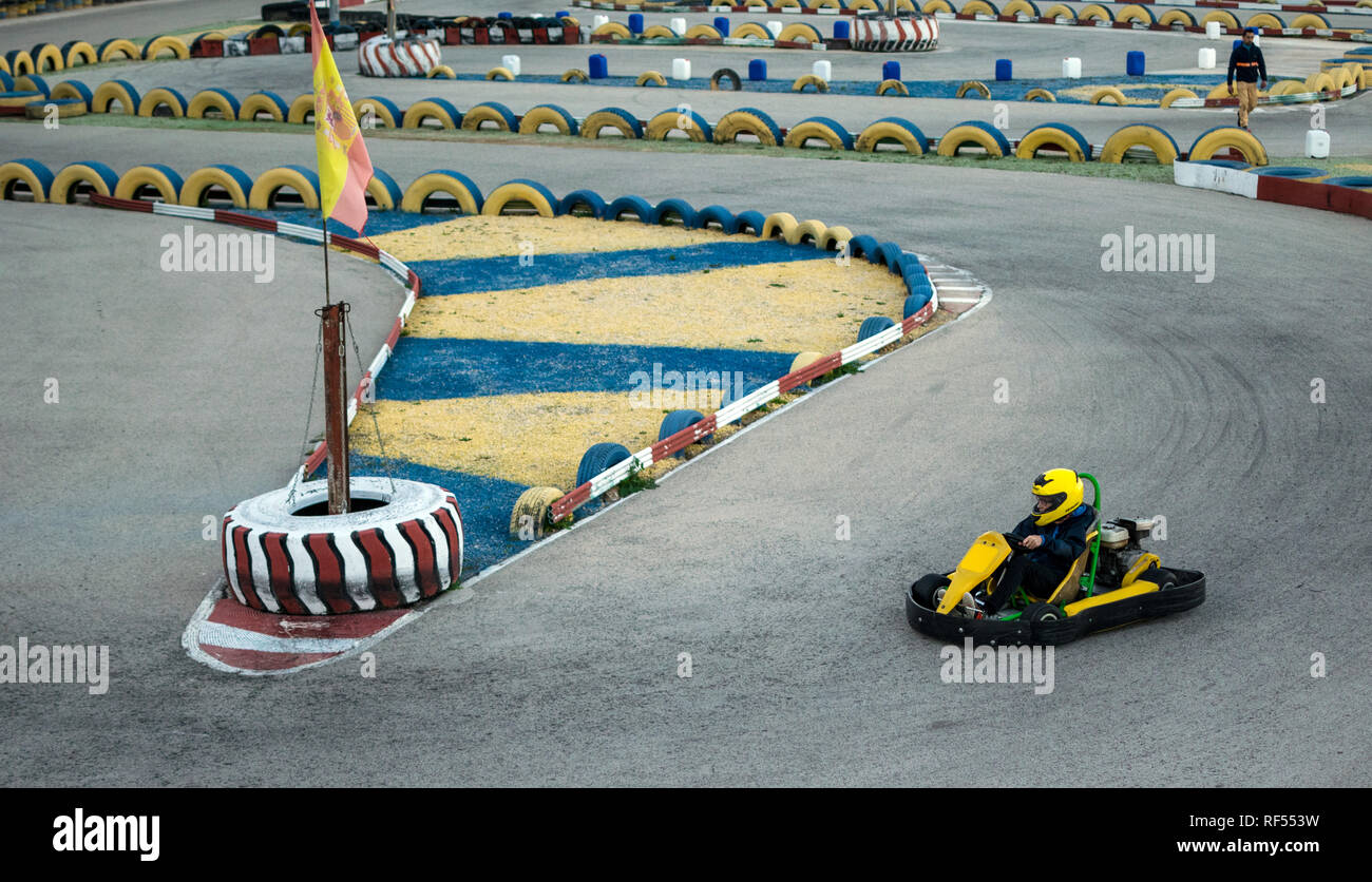 Black child go kart hi-res stock photography and images - Alamy