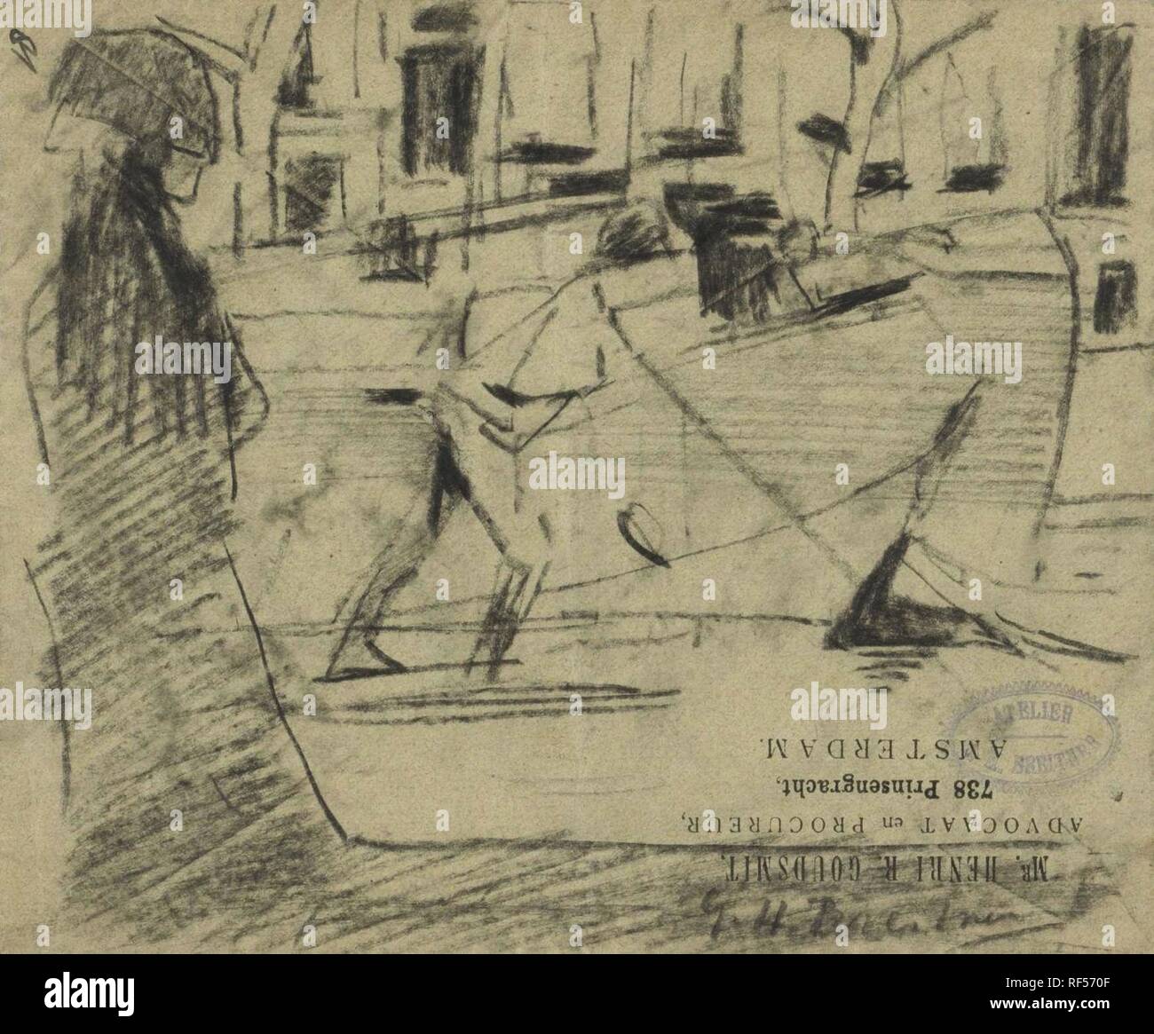 George hendrik breitner signed by artist hi-res stock photography and ...