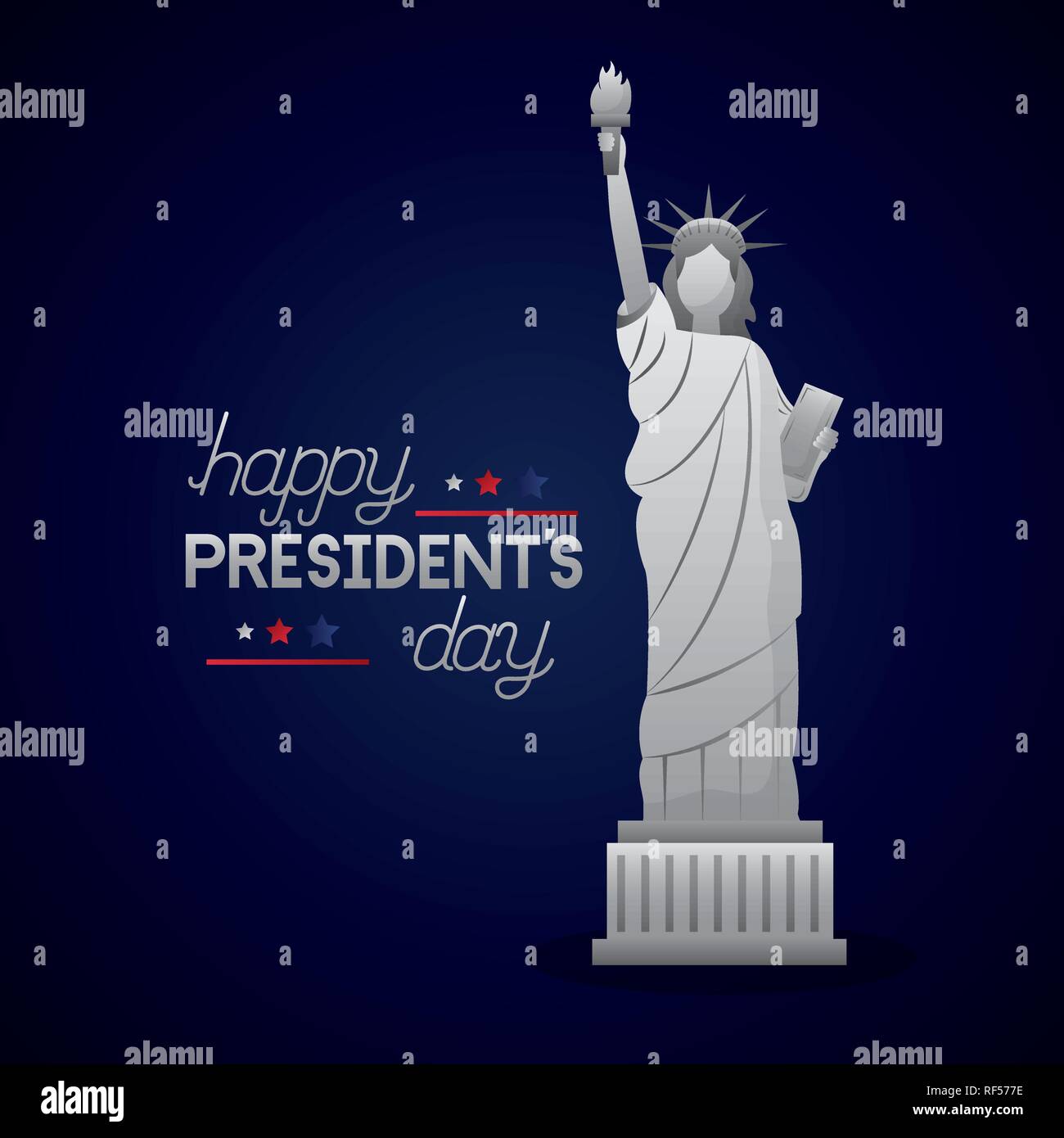 Statue president Stock Vector Images - Alamy