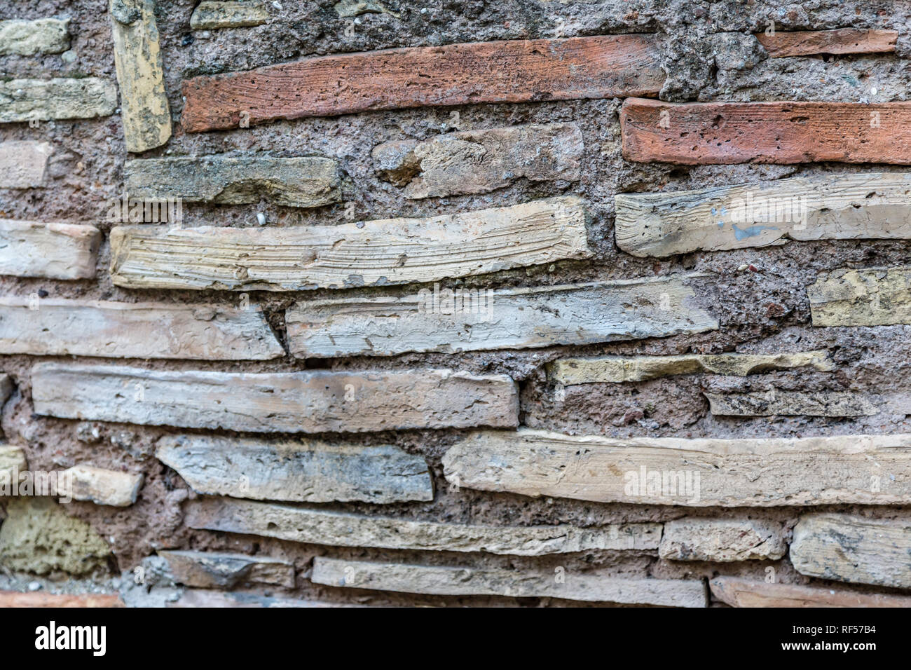 dust on bricks of old wall Stock Photo - Alamy