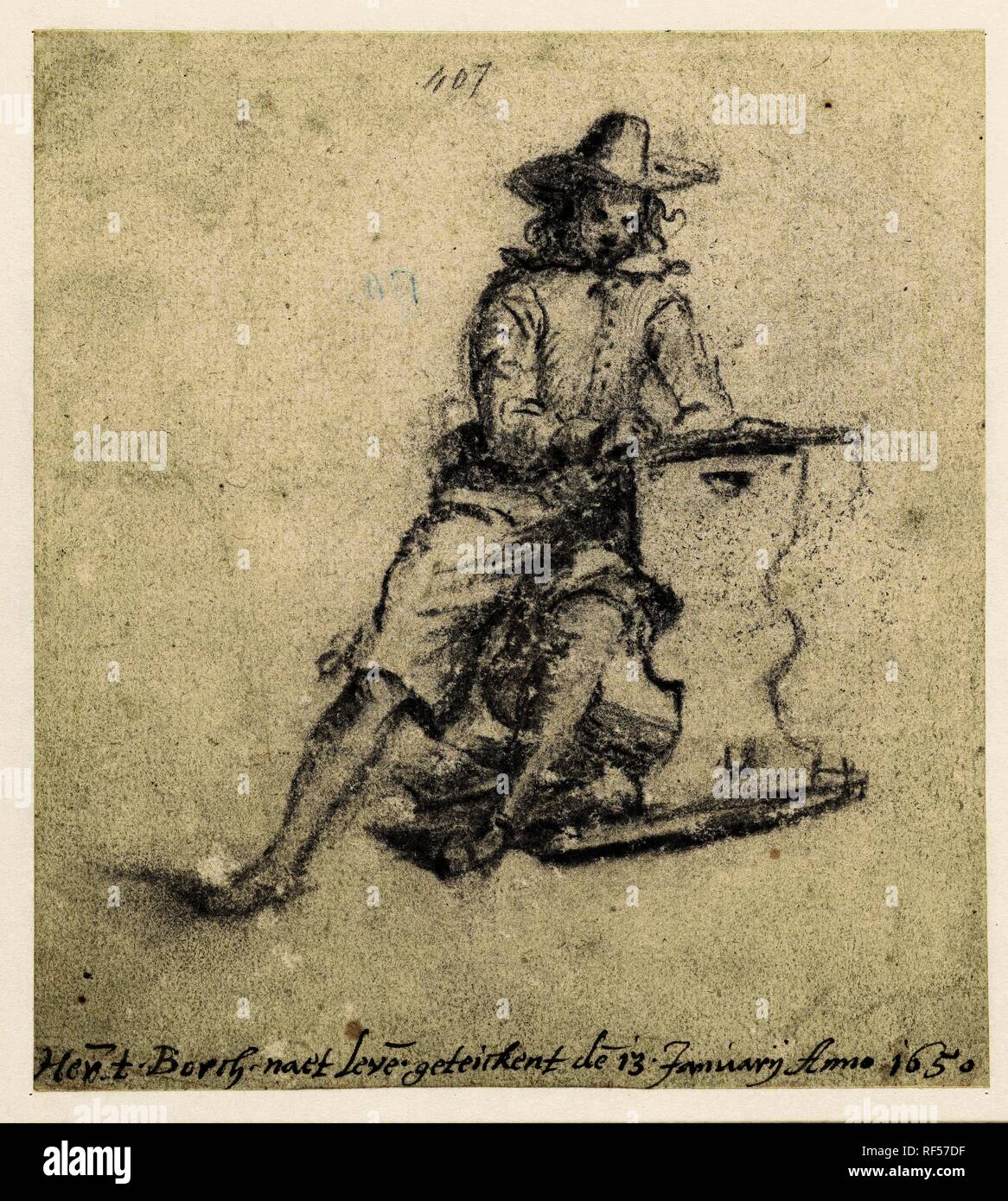 Seated drawing hi-res stock photography and images - Alamy