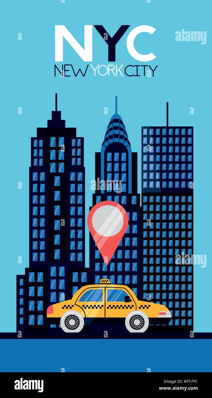 new york city card Stock Vector Image & Art - Alamy