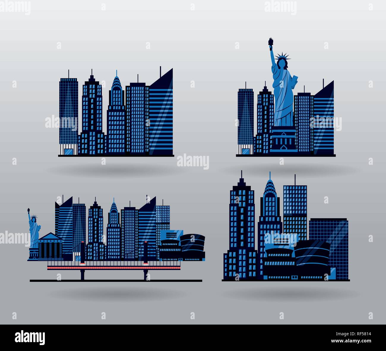 new york city Stock Vector Image & Art - Alamy