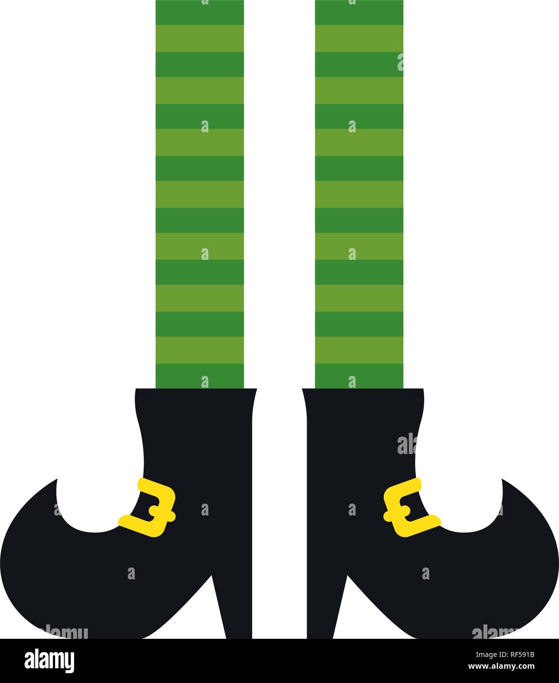 st patricks day legs elf Stock Vector Image & Art - Alamy