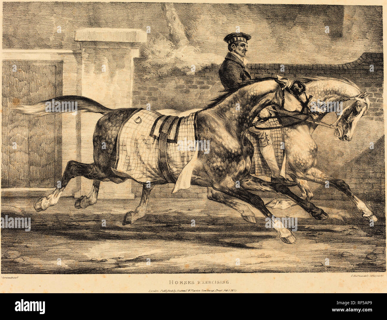 Jean louis andre theodore gericault hi-res stock photography and images ...