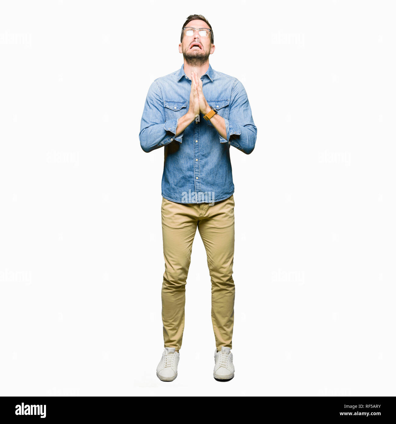 Asking god for help Cut Out Stock Images & Pictures - Alamy