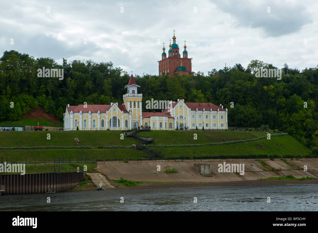 Sarapul view from river Stock Photo - Alamy