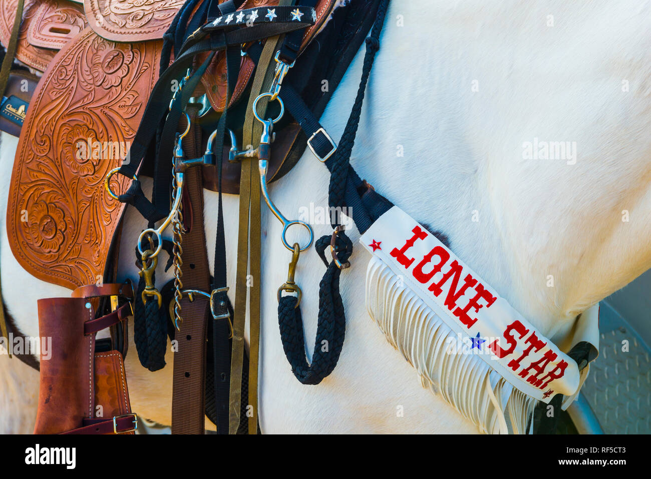 Western horse saddle Stock Photo - Alamy