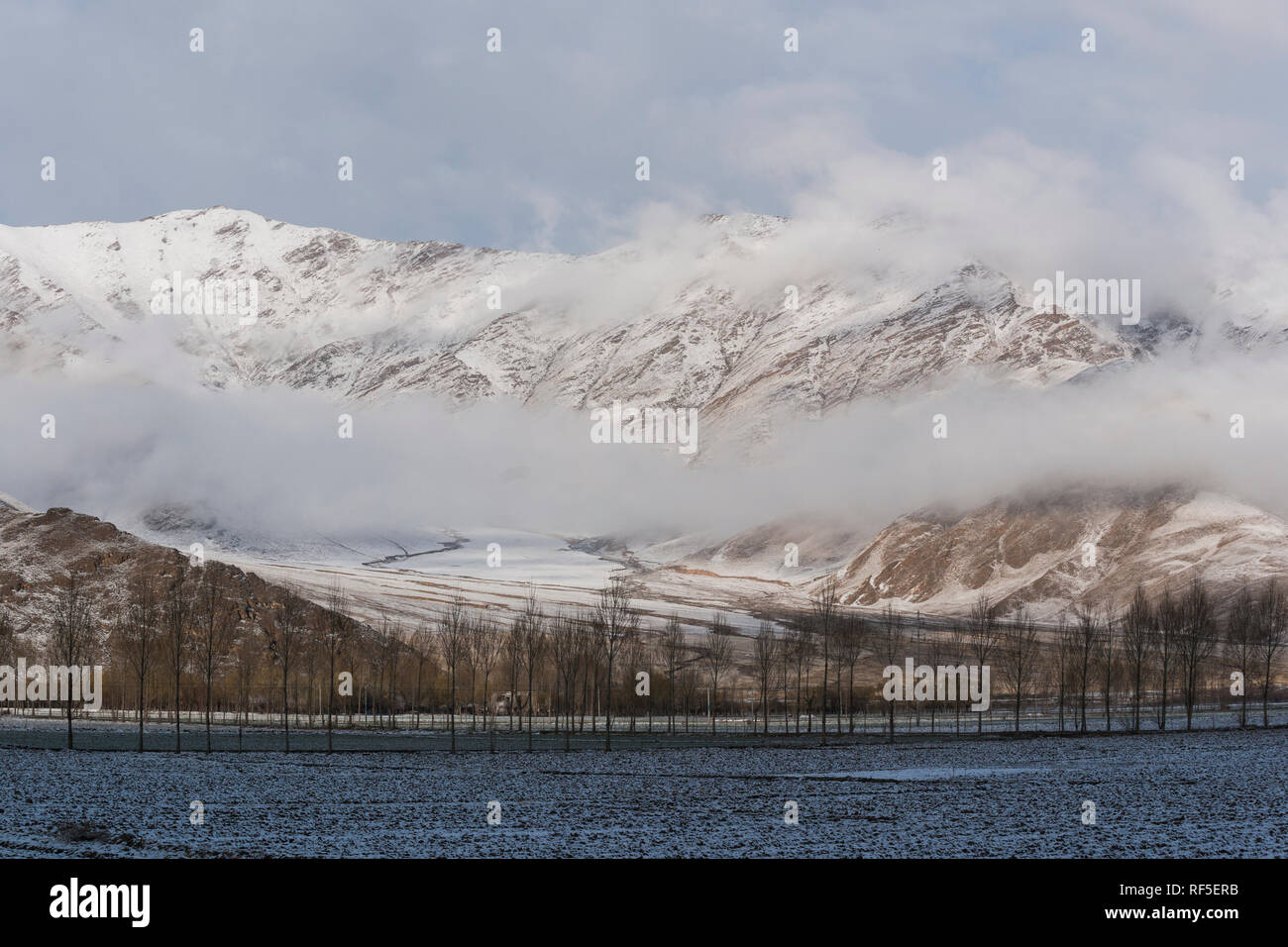 clean landscape in tibet china Stock Photo - Alamy