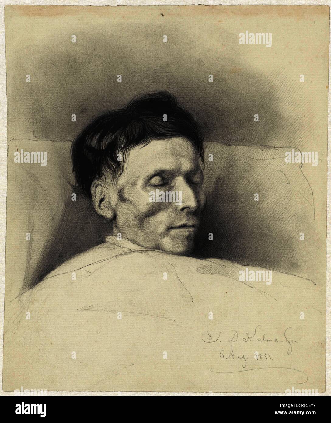 Man on his deathbed hi-res stock photography and images - Alamy