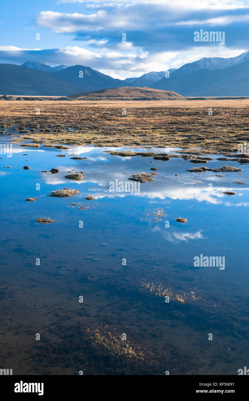 clean landscape in tibet china Stock Photo - Alamy