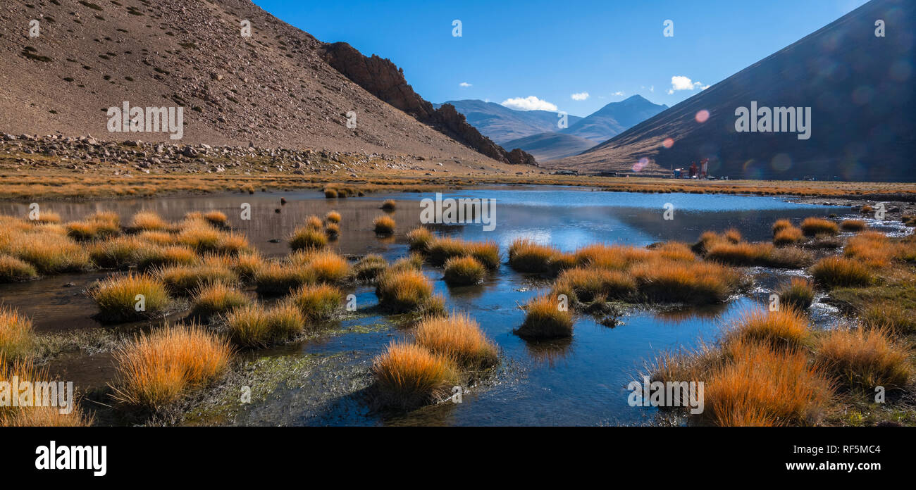clean landscape in tibet china Stock Photo - Alamy