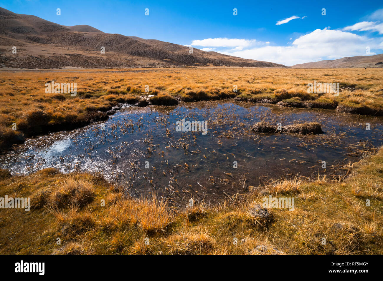clean landscape in tibet china Stock Photo - Alamy