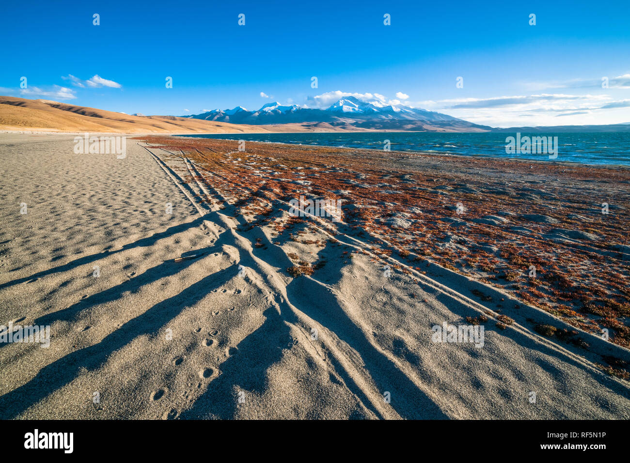 clean landscape in tibet china Stock Photo - Alamy
