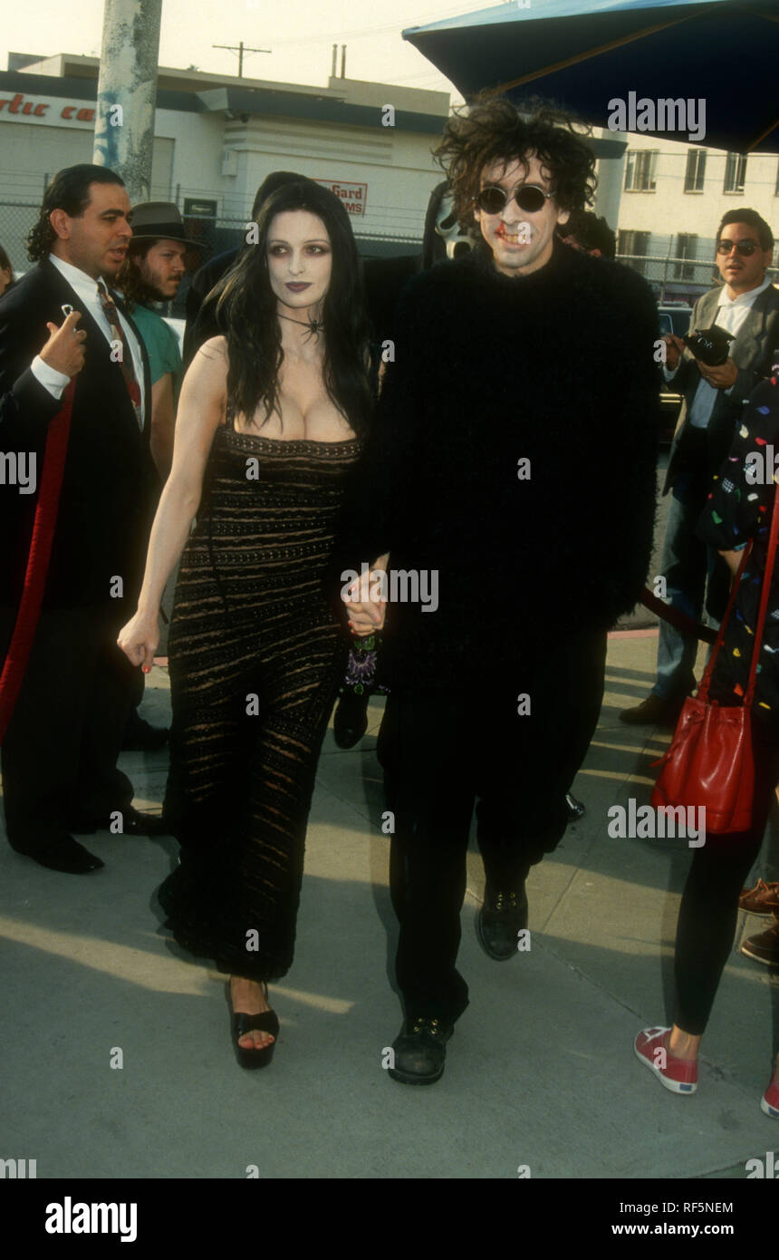 LOS ANGELES, CA - OCTOBER 31: Director Tim Burton and actress Lisa ...