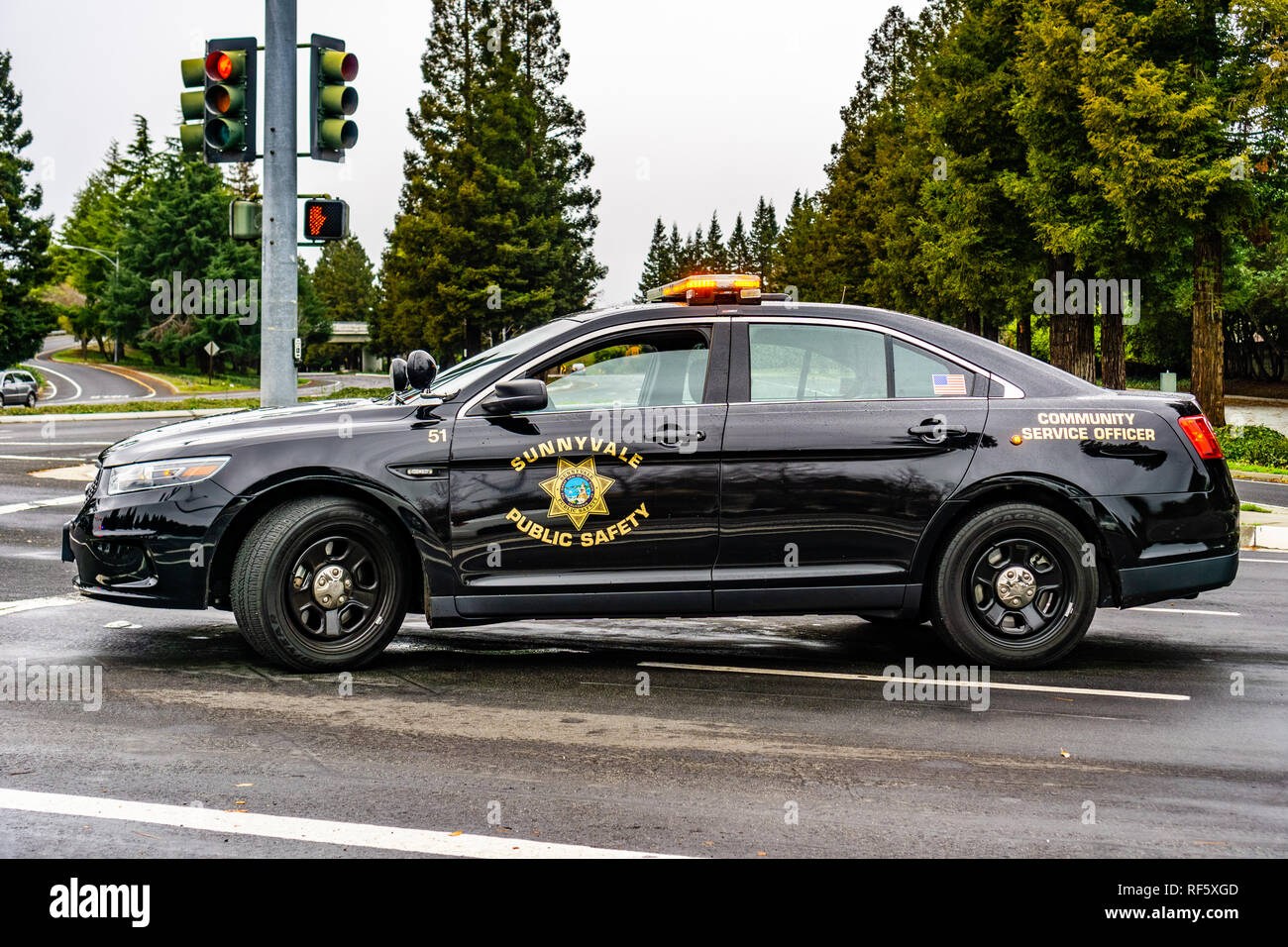 January 8, 2019 Sunnyvale / CA / USA - Community Service Officer car ...