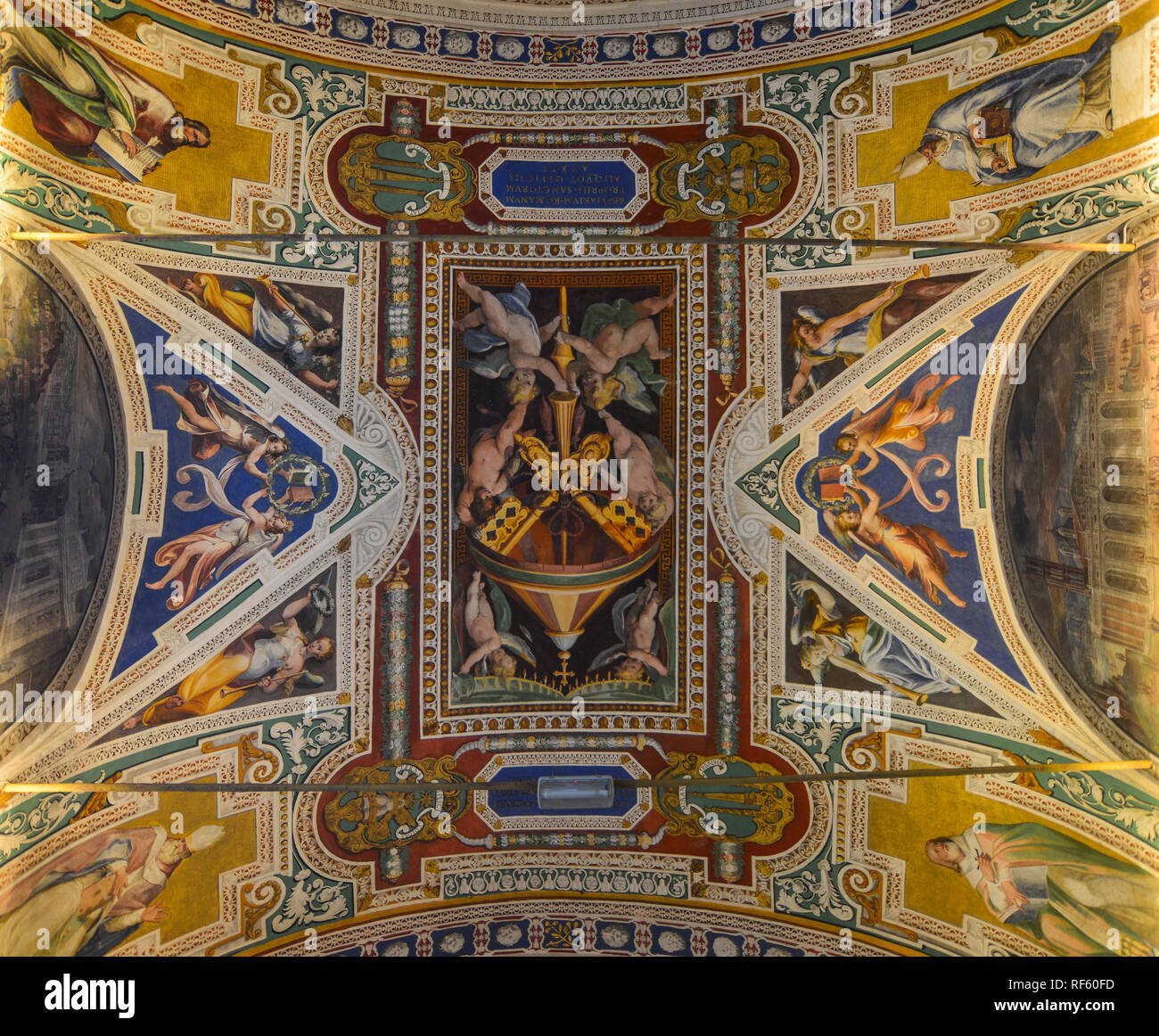 Vatican - Oct 16, 2018. Inside the Vatican Museums. In the museum ...